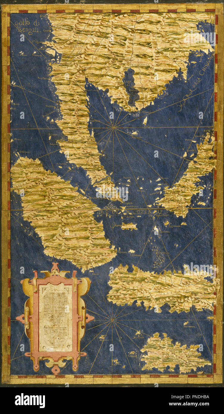 16th century map of china hi-res stock photography and images - Alamy