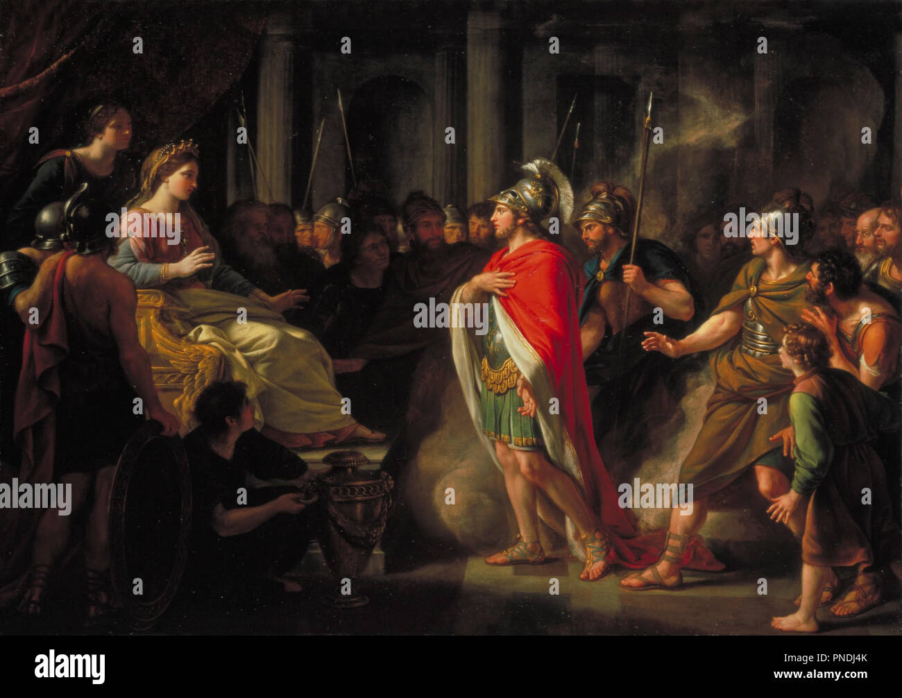 Dido And Aeneas Painting