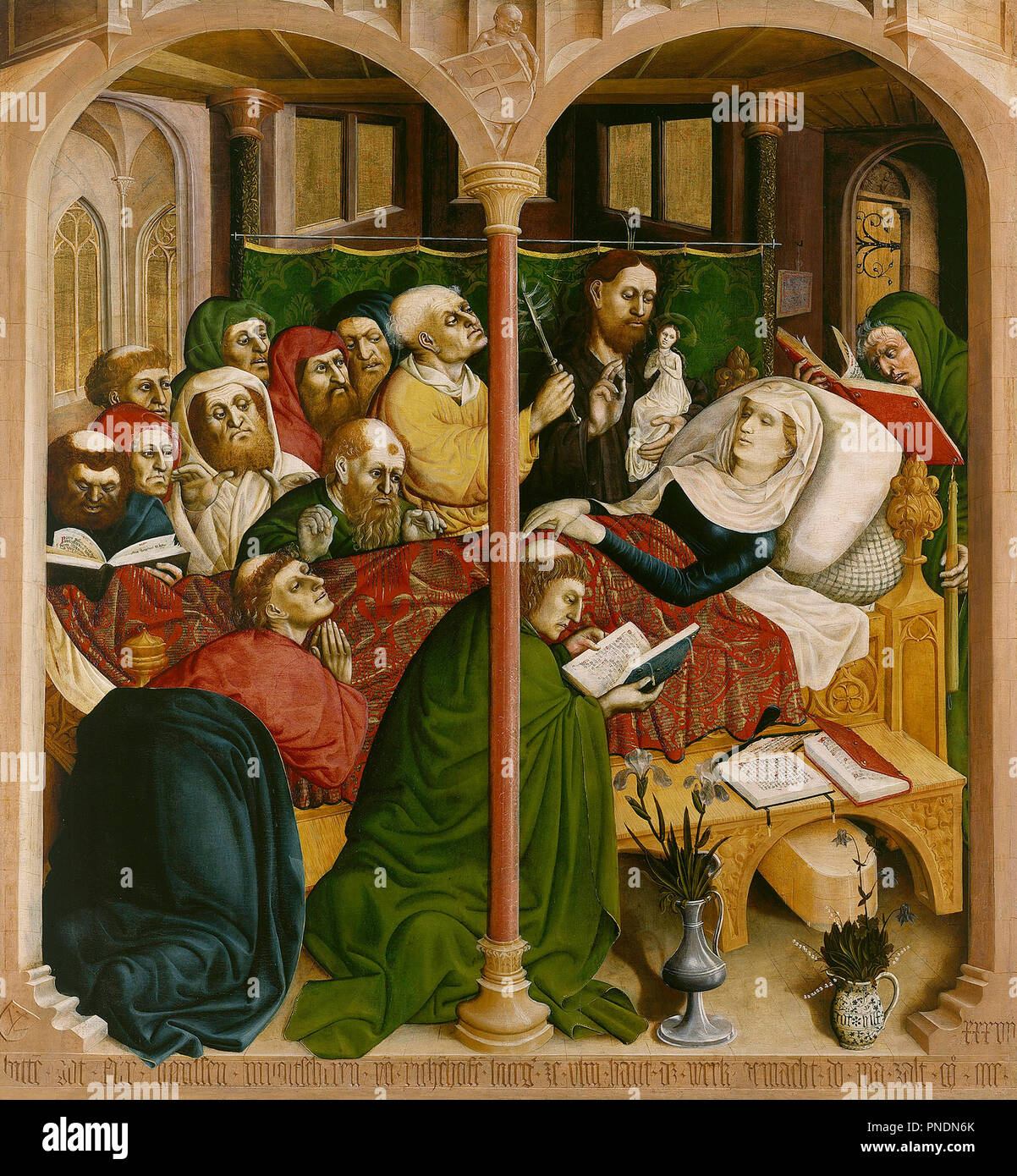 The blessed virgin mary on her death bed hi-res stock photography and ...