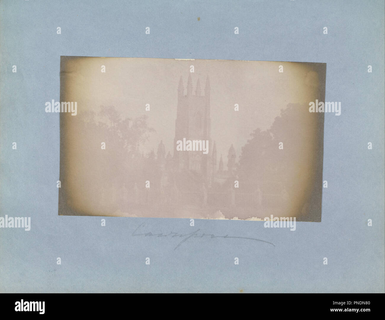 Calotype print hi-res stock photography and images - Alamy