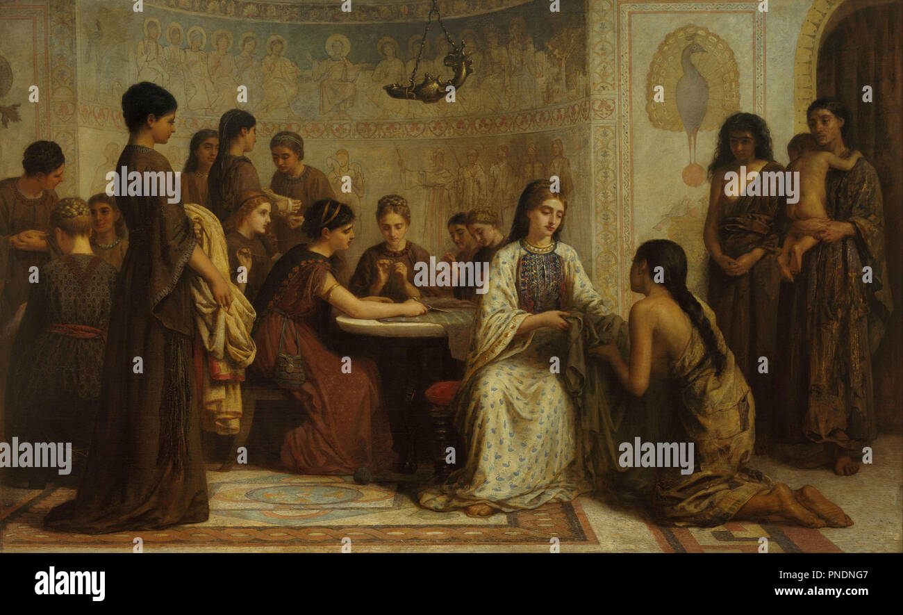 Byzantine women weaving hi-res stock photography and images - Alamy