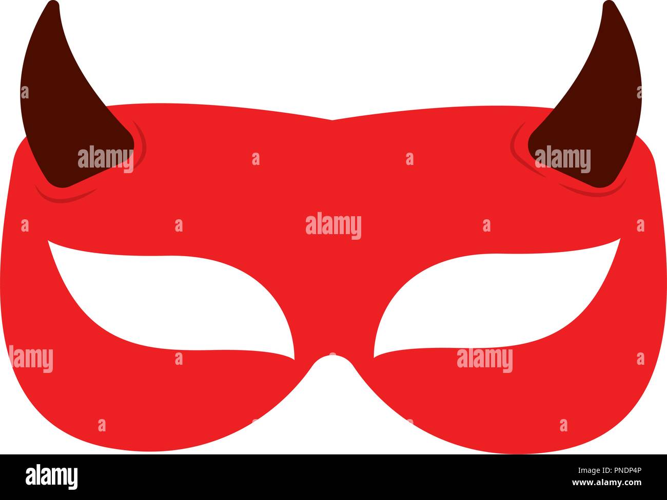 Witch mask portrait Stock Vector Images - Alamy