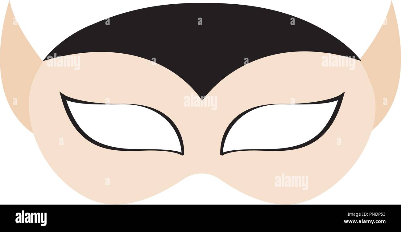 Halloween cartoon mask Stock Vector Image & Art - Alamy