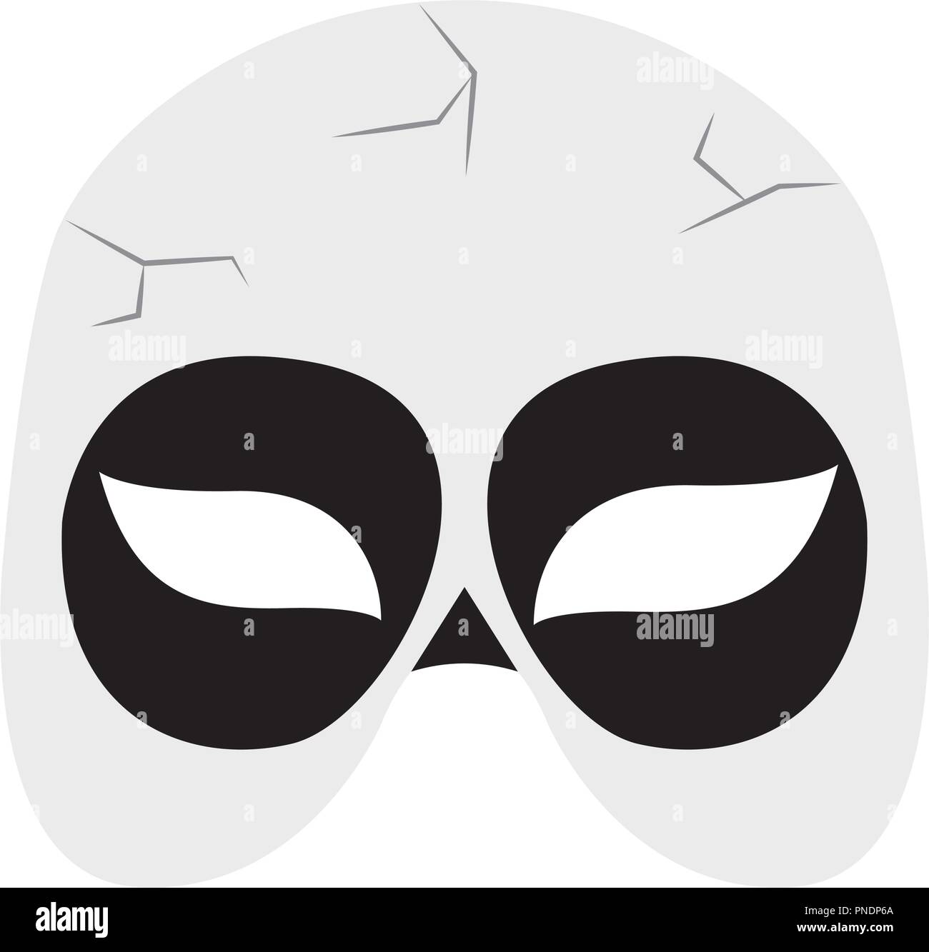 Halloween cartoon mask Stock Vector Image & Art - Alamy