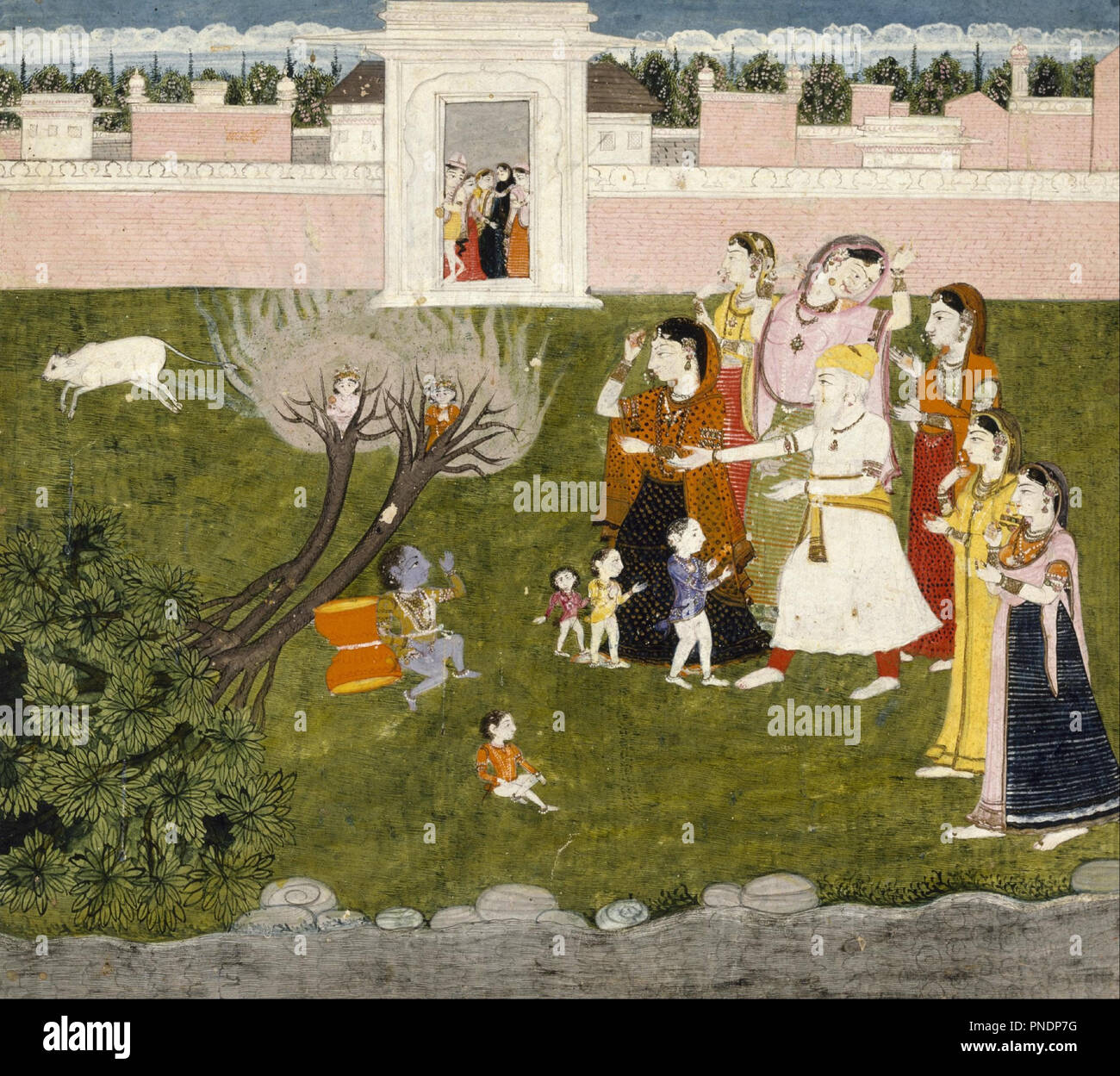 The story of krishna hi-res stock photography and images - Alamy