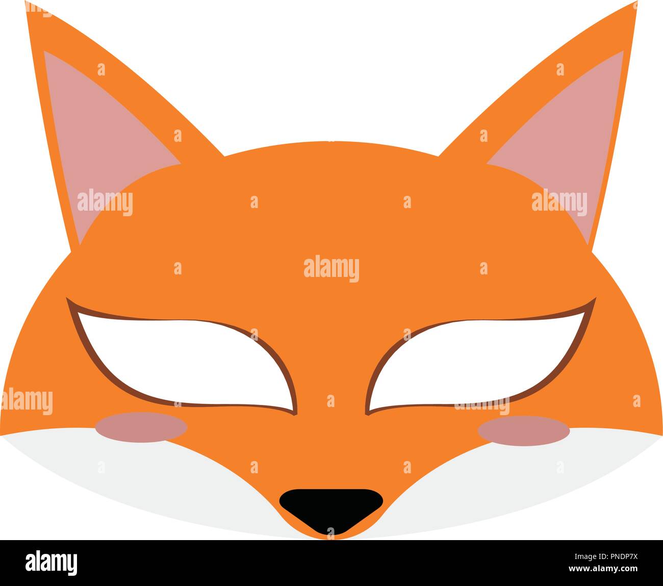 Halloween cartoon mask Stock Vector Image & Art - Alamy