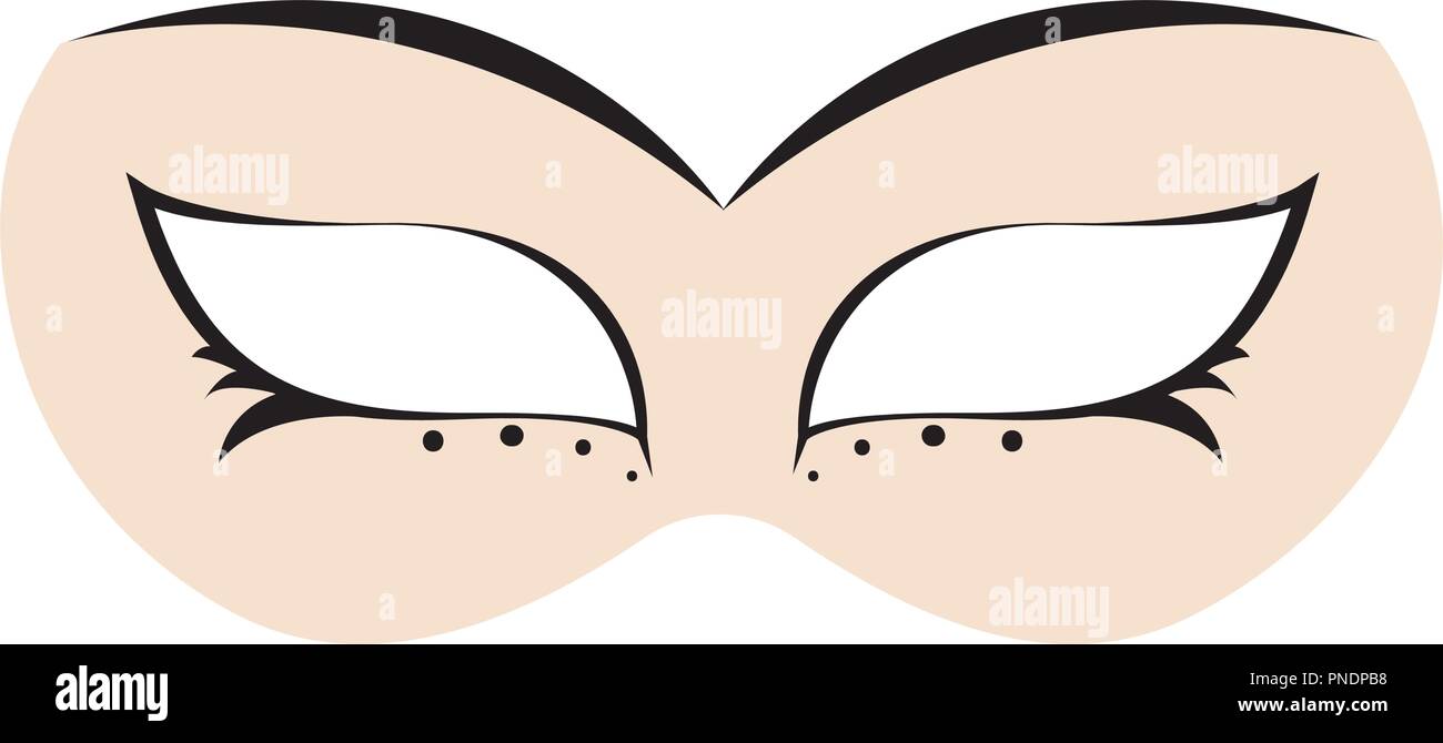 Halloween cartoon mask Stock Vector Image & Art - Alamy