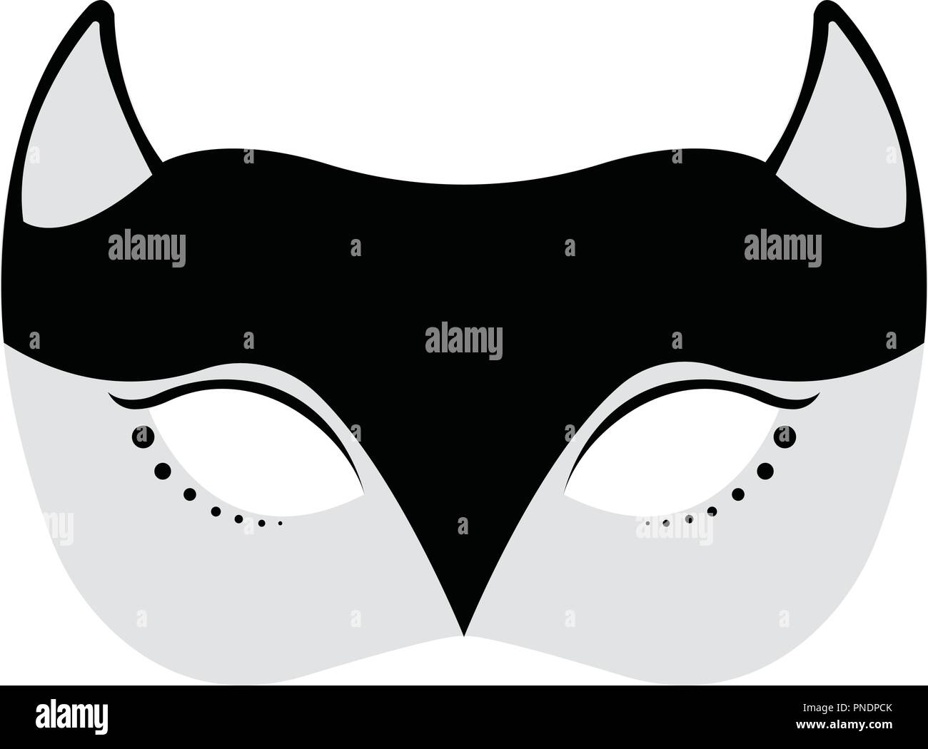 Halloween cartoon mask Stock Vector Image & Art - Alamy