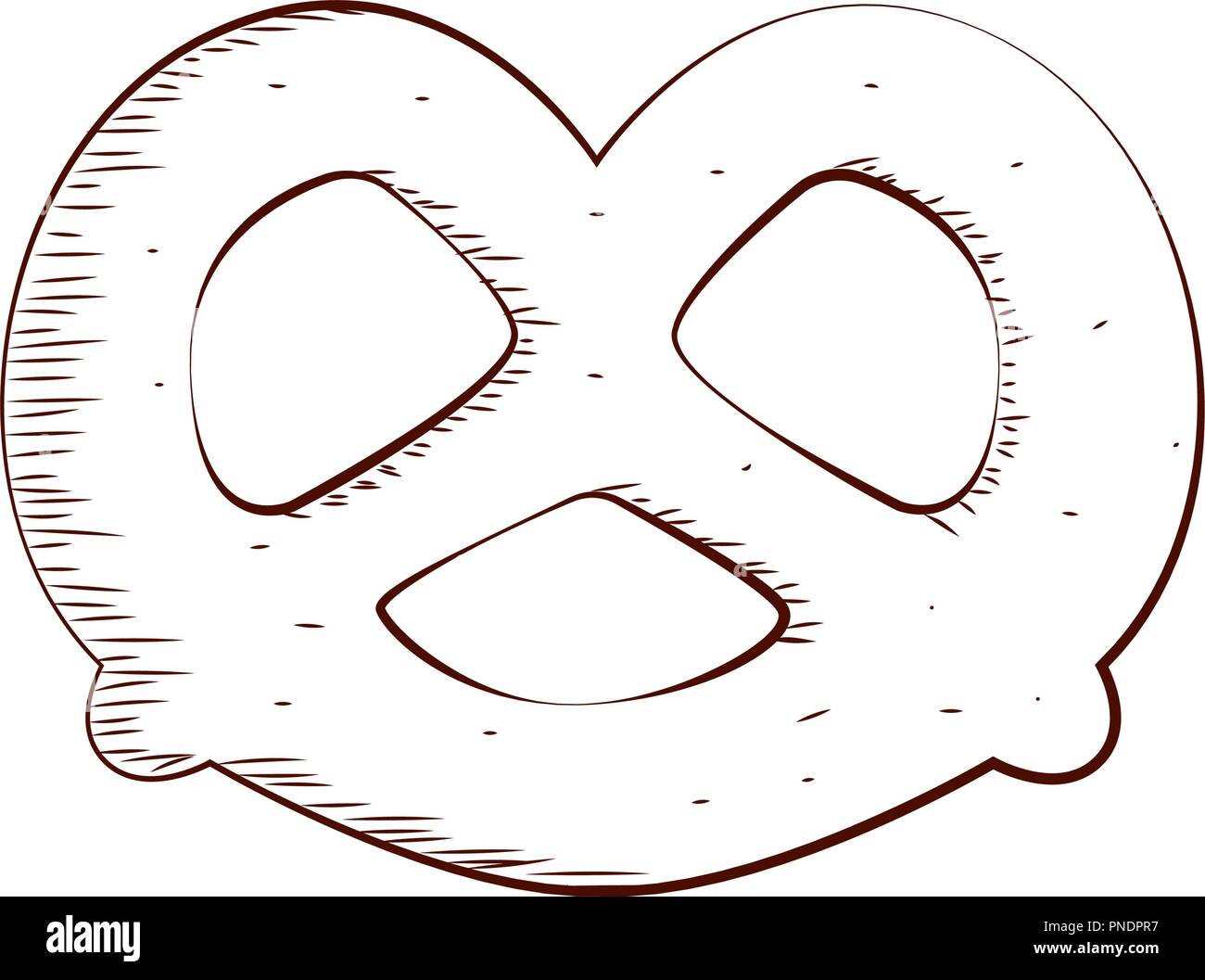delicious bread outline Stock Vector Image & Art - Alamy
