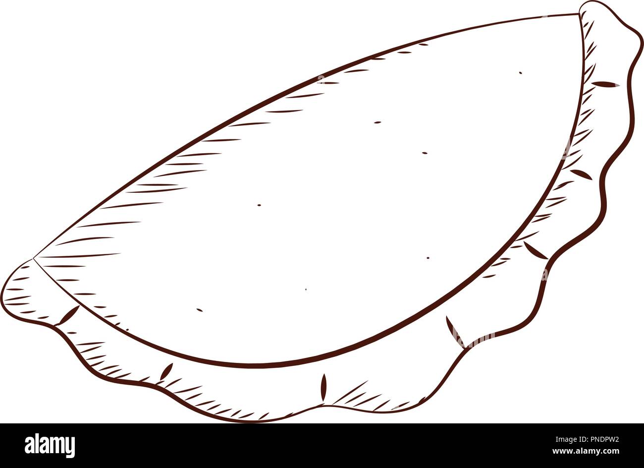 delicious patty outline Stock Vector Image & Art - Alamy