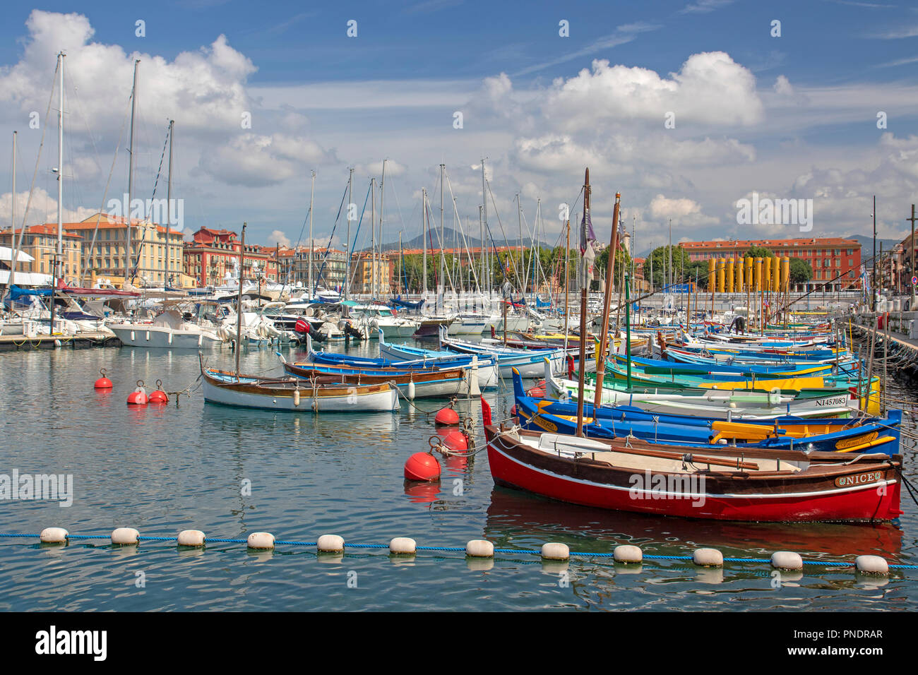 The Port of Nice Stock Photo - Alamy