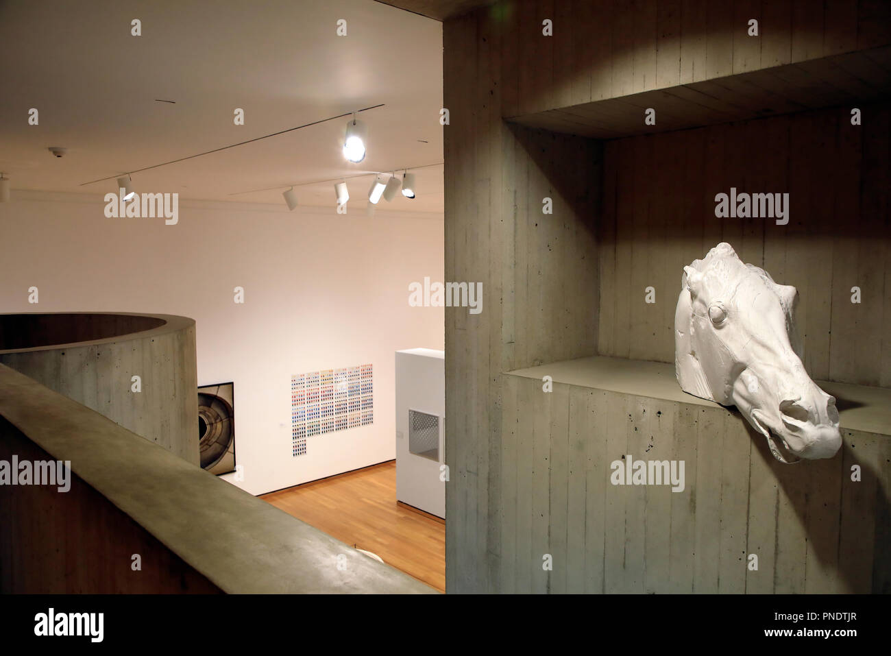 Gallery in Herbert F.Johnson Museum of Art.Cornell University.Ithaca ...