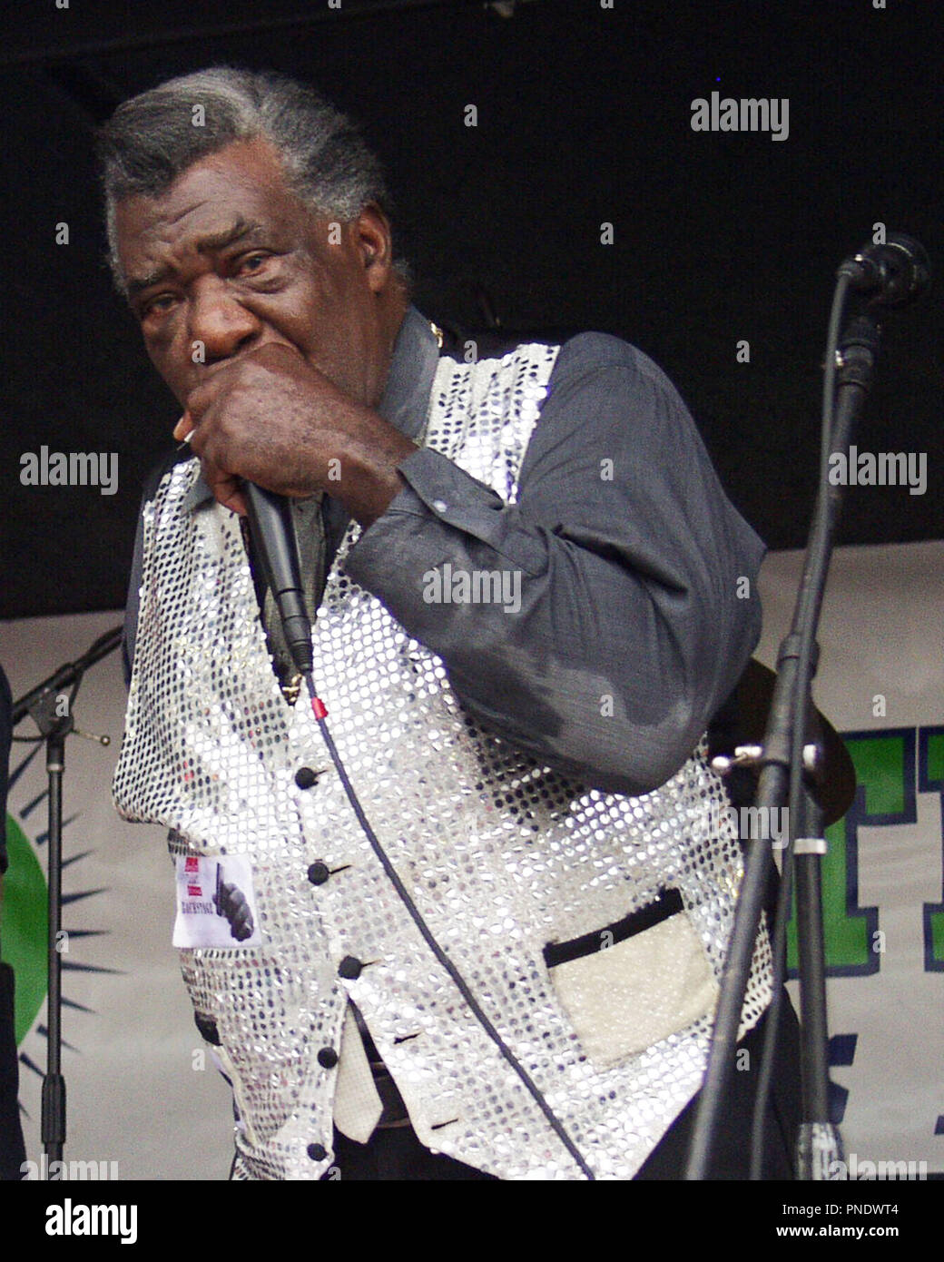 "Big Daddy" Neal Pattman performs at AthFest in Athens, Georgia on June ...