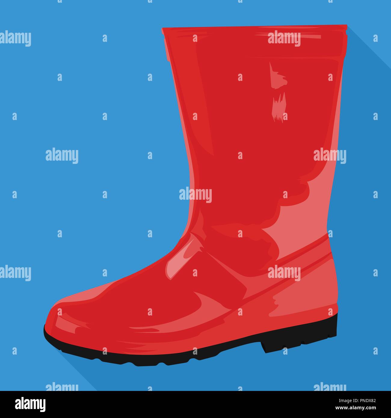 White boots woman Stock Vector Images - Alamy