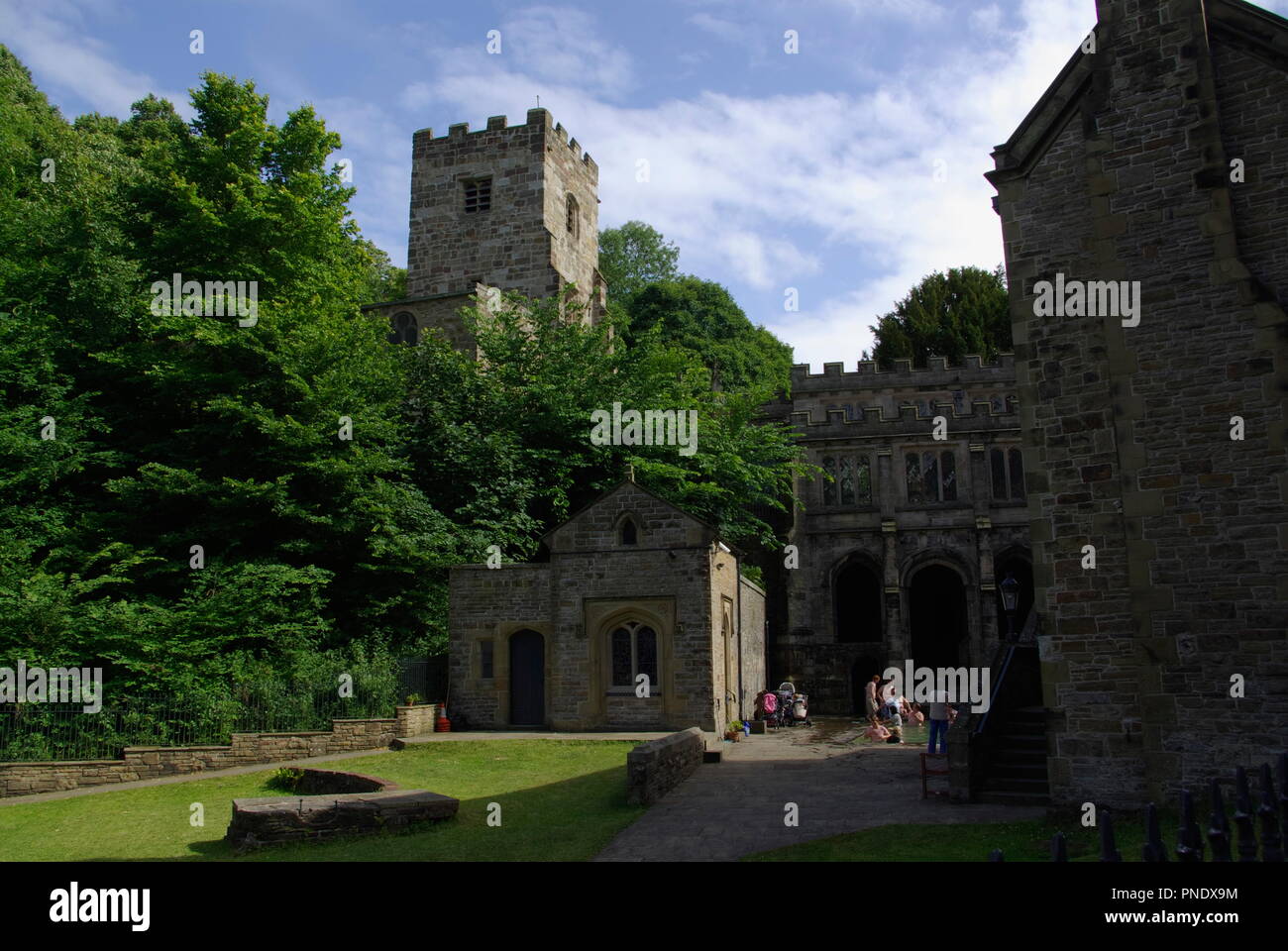 St Winefride`s Well, Holywell, north Wales, United Kingdom Stock Photo ...