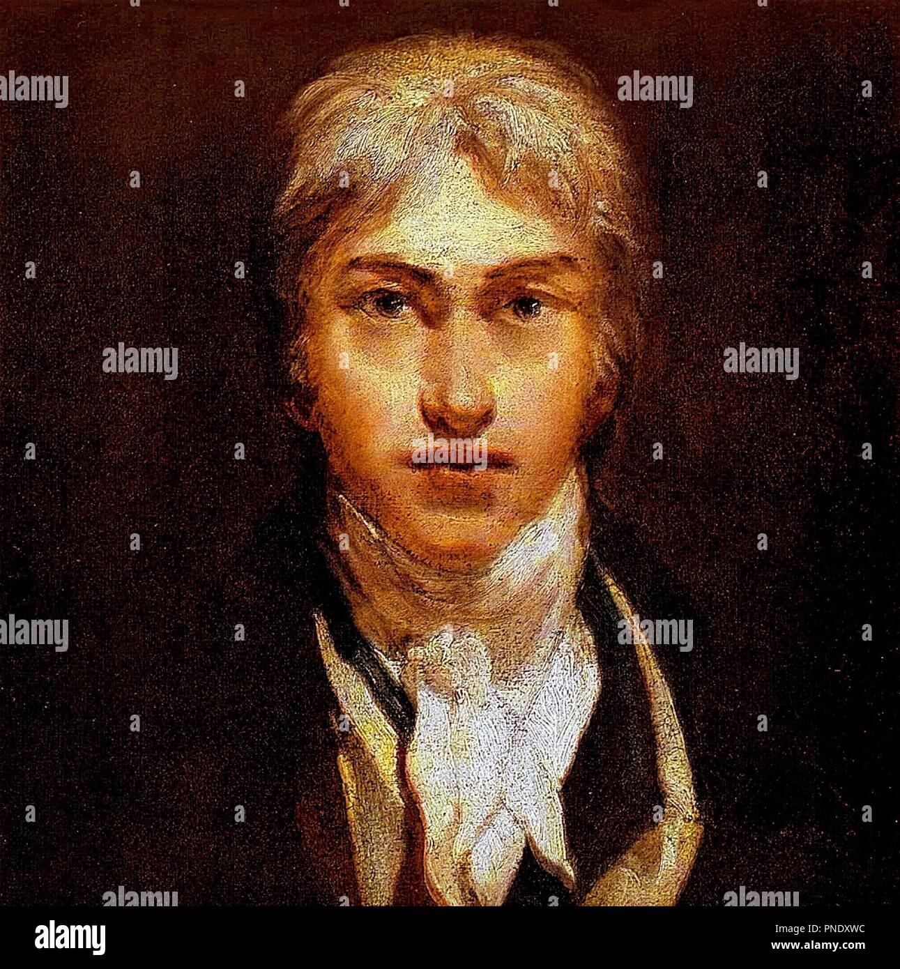 J w m turner self portrait hi-res stock photography and images - Alamy