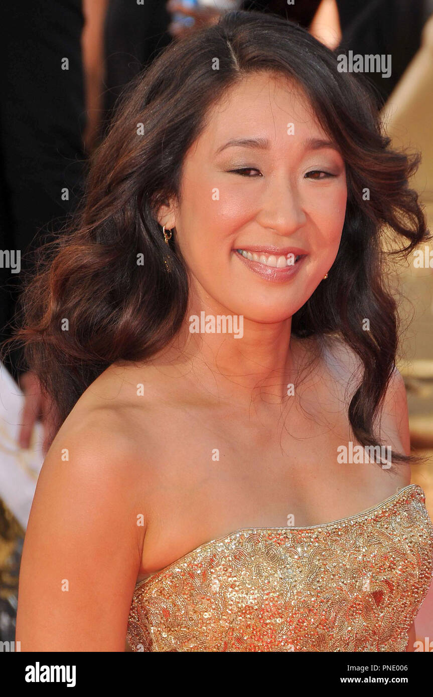 Sandra Oh at the 61st Annual Primetime Emmy Awards - Arrivals held at ...