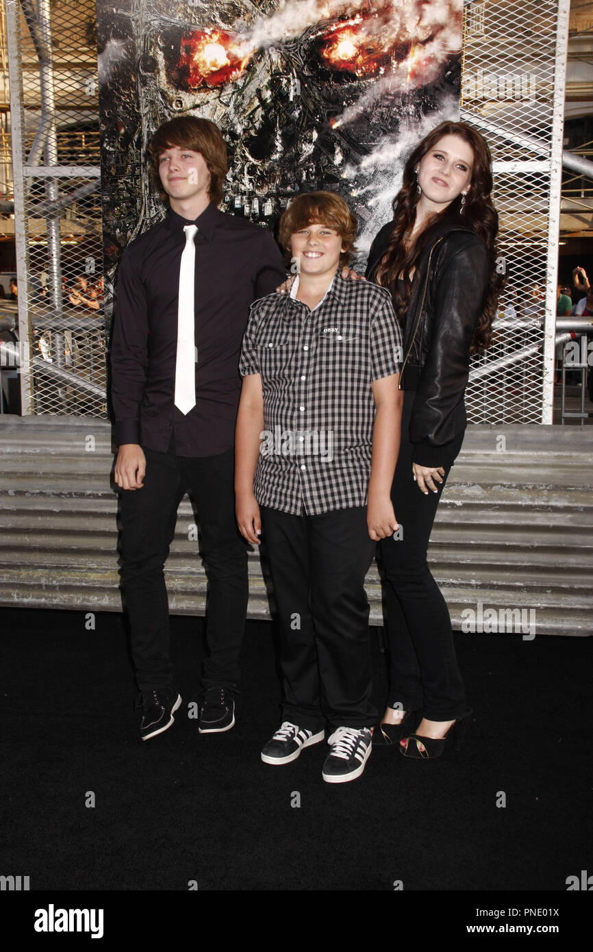 Patrick, Christopher and Katherine Schwarzenegger at the Los Angeles ...