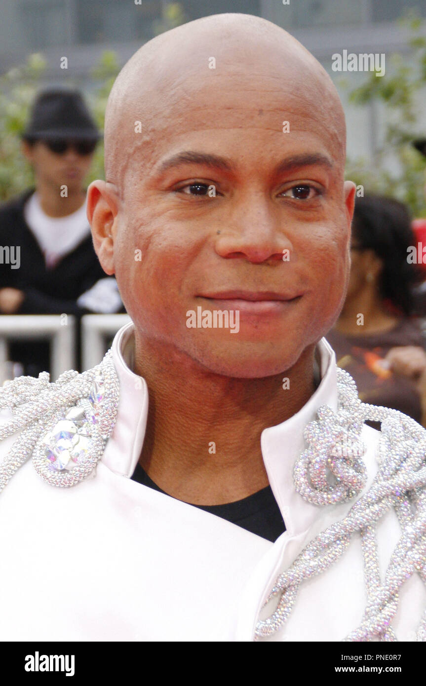 Travis Payne arriving at the Los Angeles Premiere of Michael Jackson's ...