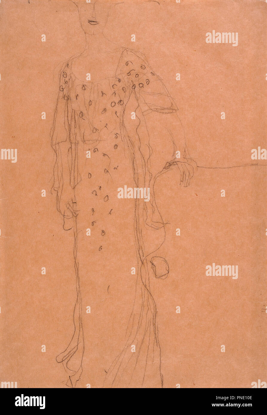 Gustav klimt drawings hi-res stock photography and images - Alamy
