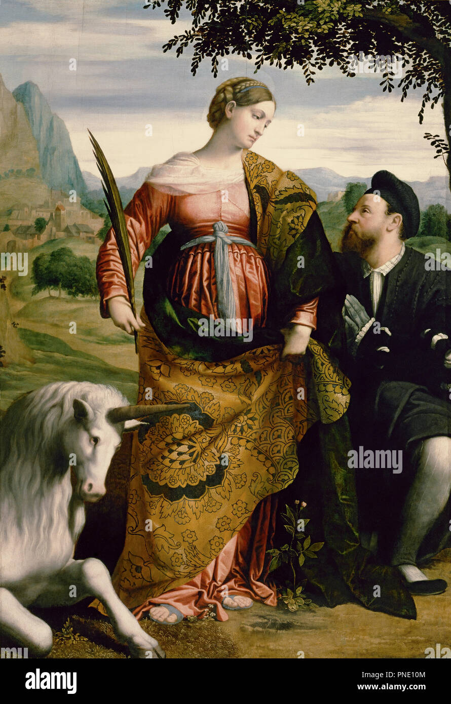 The martyrdom of saint justina hi-res stock photography and images - Alamy