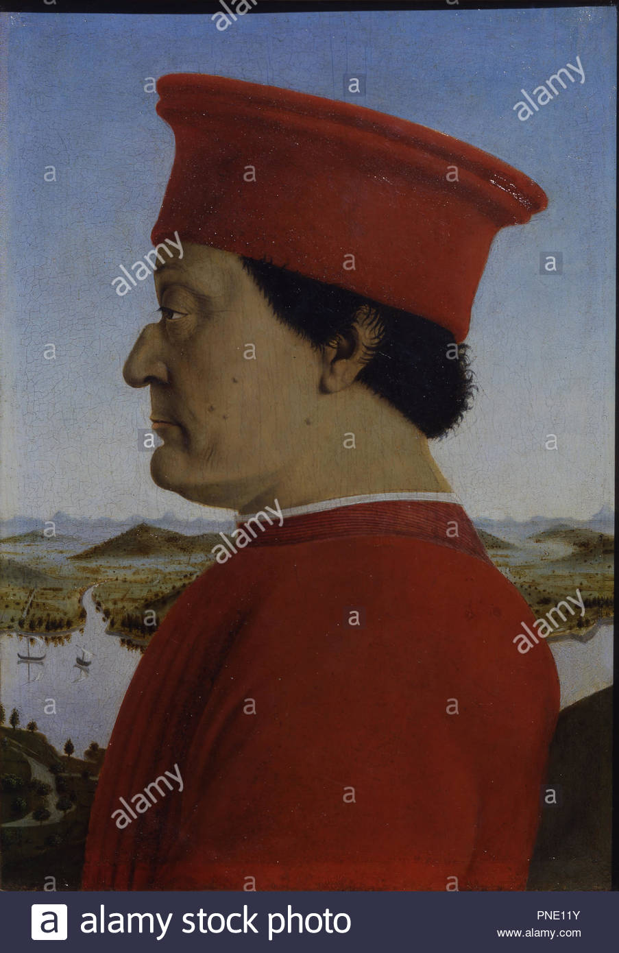 Federico Da Montefeltro And Battista Sforza Stock Photos & Federico Da ...