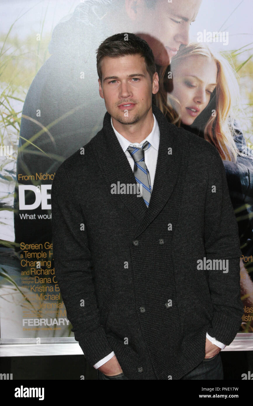 Nick Zano at the Screen Gems world premiere of "Dear John". Arrivals ...