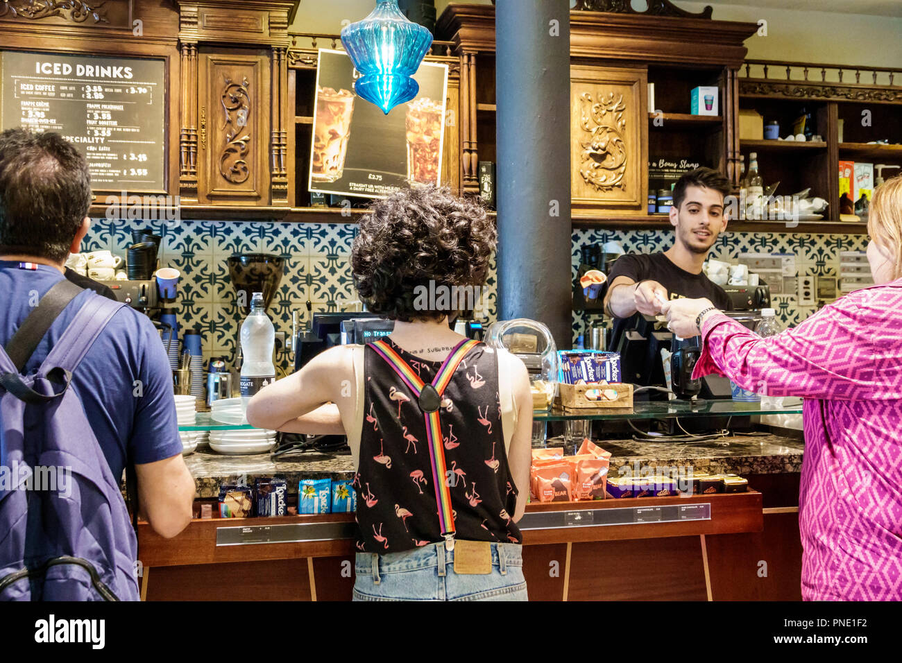 Cashier Uk High Resolution Stock Photography and Images - Alamy