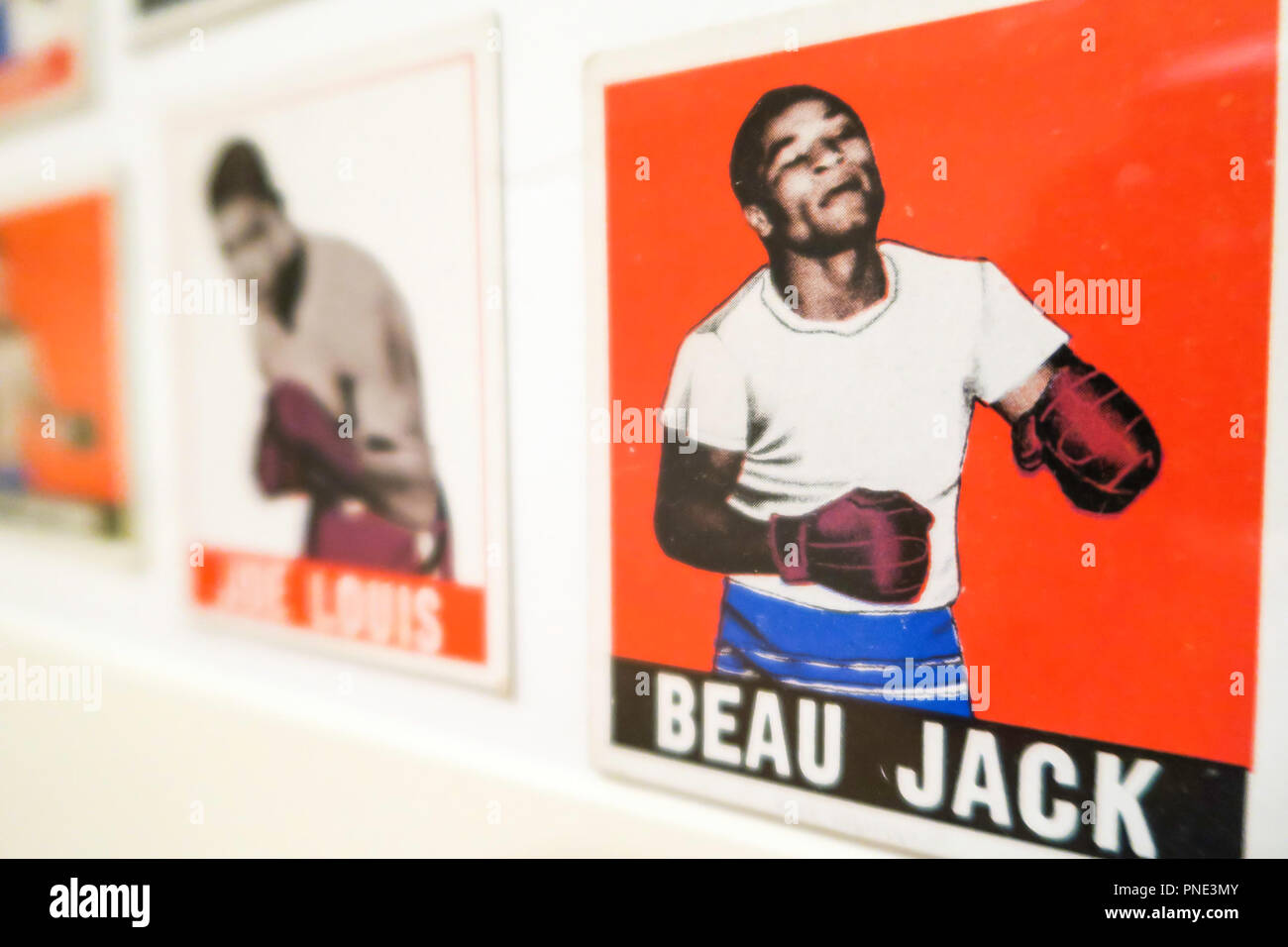 "On the Ropes" Vintage Boxing Cards from the Jefferson R. Burdidyck ...