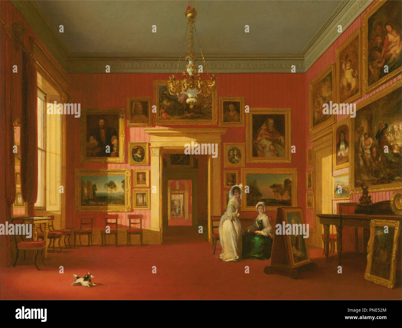 Painting hanging in victorian home hi-res stock photography and images ...