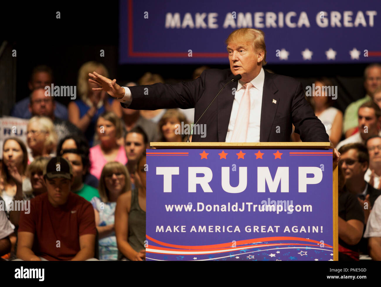 President Donald Trump Stock Photo - Alamy