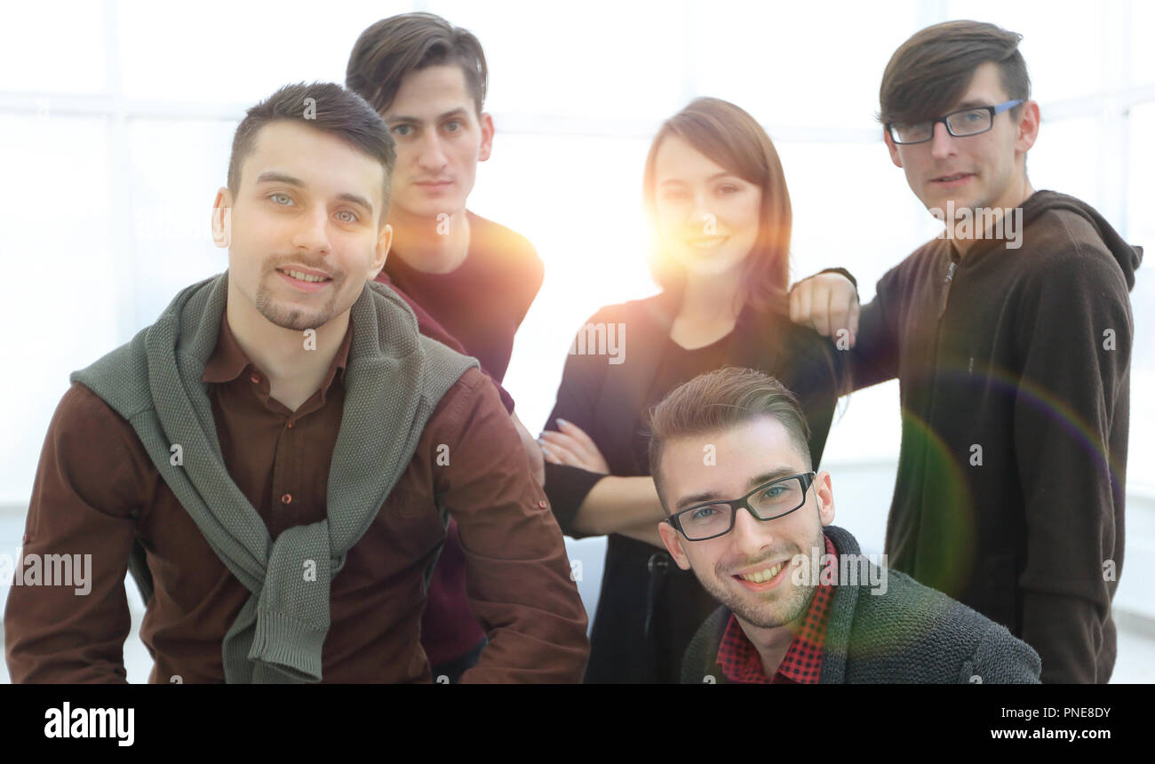 closeup portrait of successful business team.the concept of teamwork ...