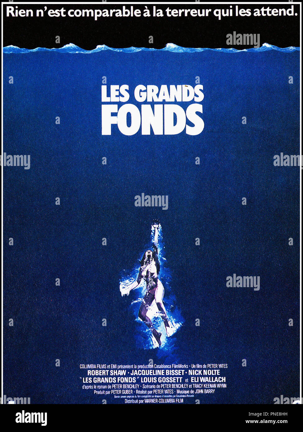 The Deep 1977 Jacqueline Bisset Stock Photos & The Deep 1977 Jacqueline ...