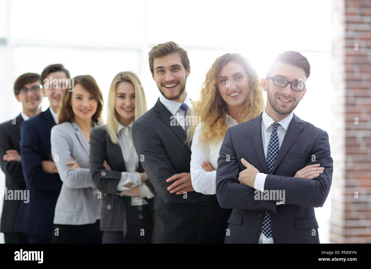 group of successful business people Stock Photo - Alamy