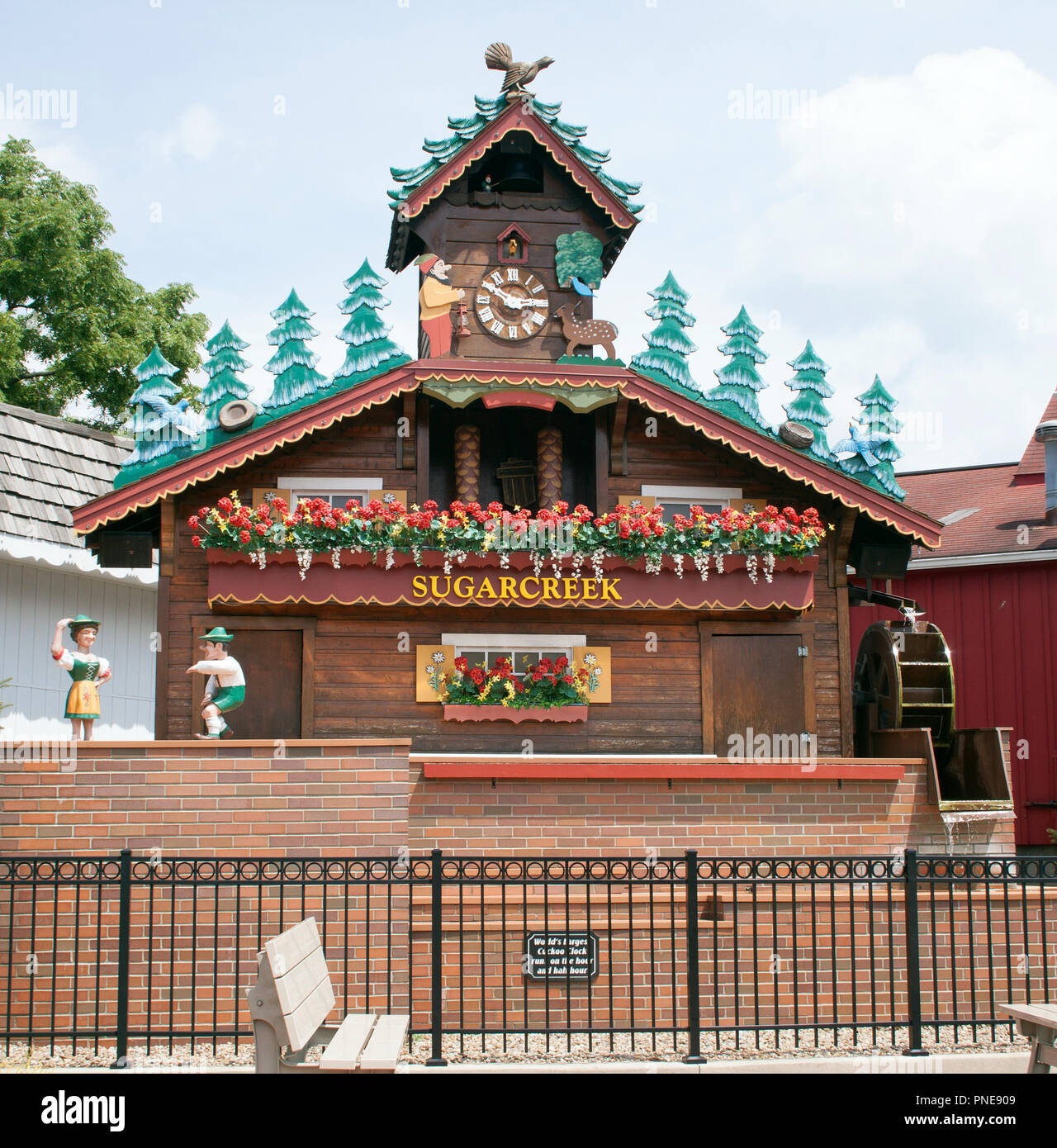 World’s Largest Cuckoo Clock in Sugarcreek, Ohio—charming Swiss-style ...
