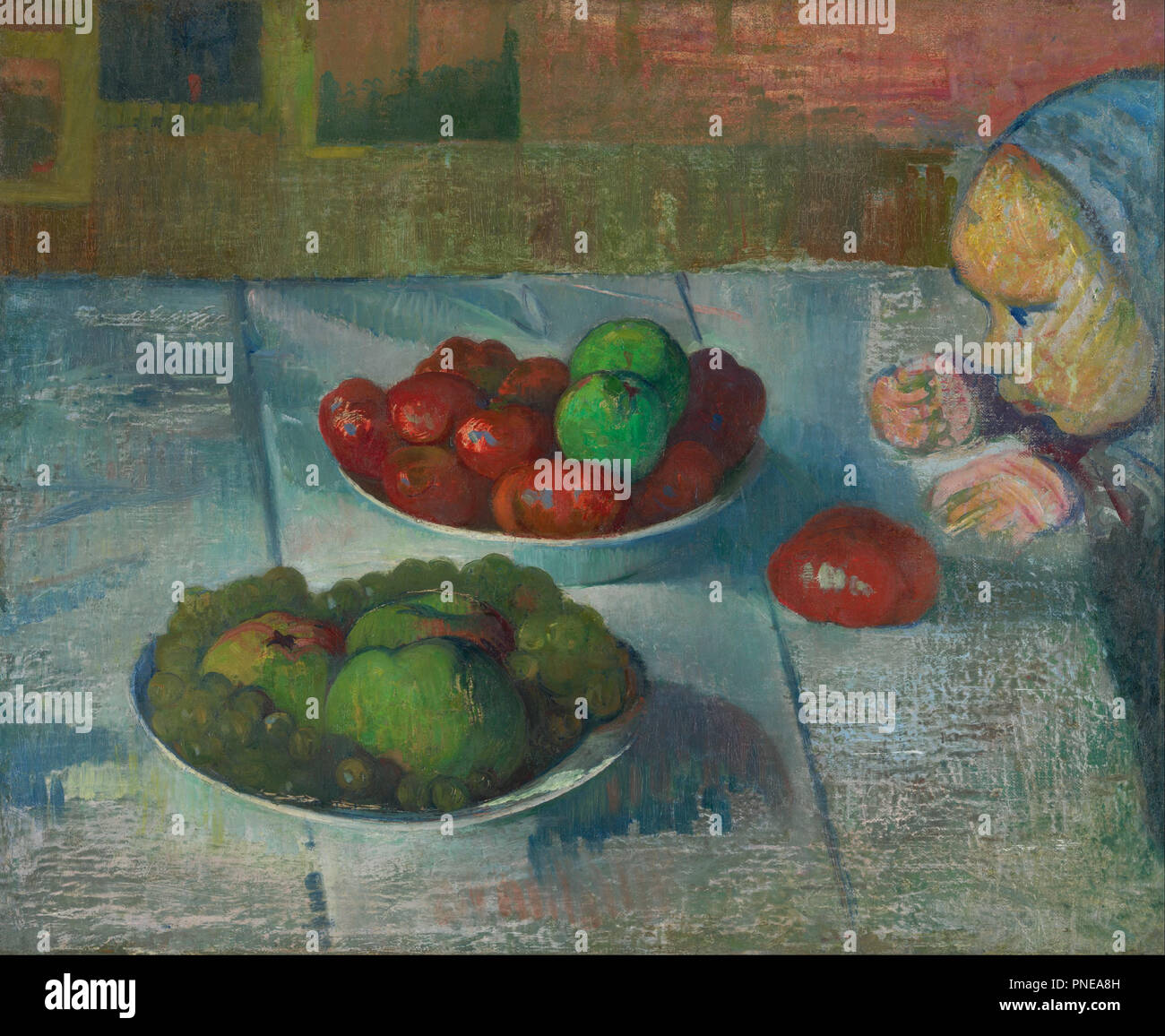 Still life with a profile of Mimi. Date/Period: 1890. Still life. Oil ...