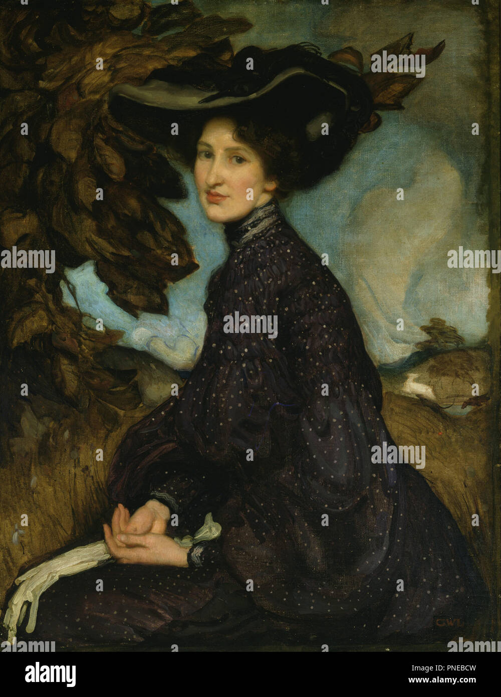 Miss Thea Proctor. Date/Period: 1903. Painting. Oil on canvas. Height ...