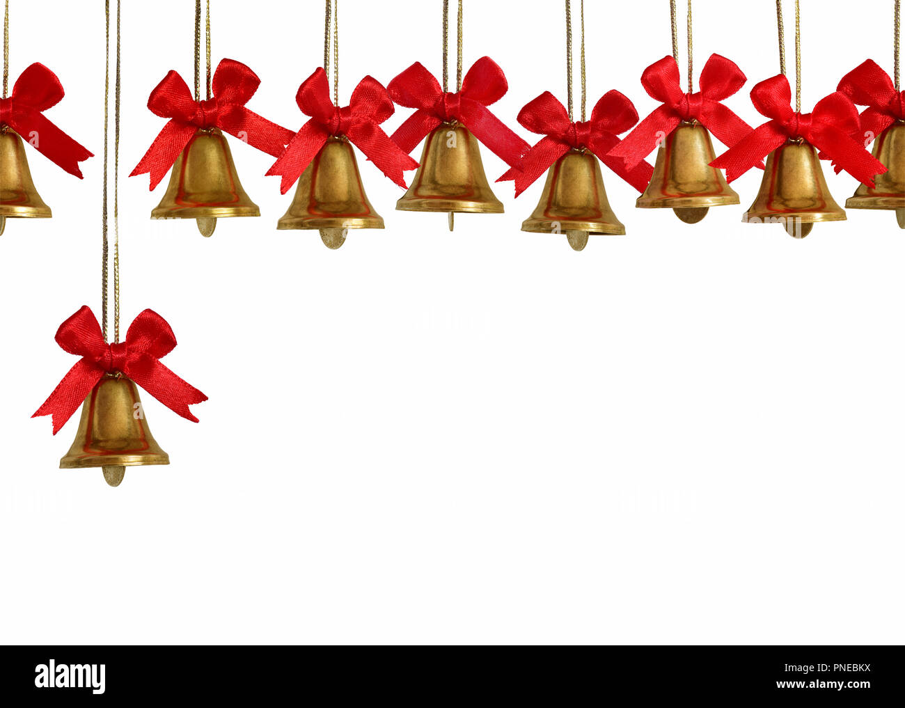 Hanging white bells hi-res stock photography and images - Alamy