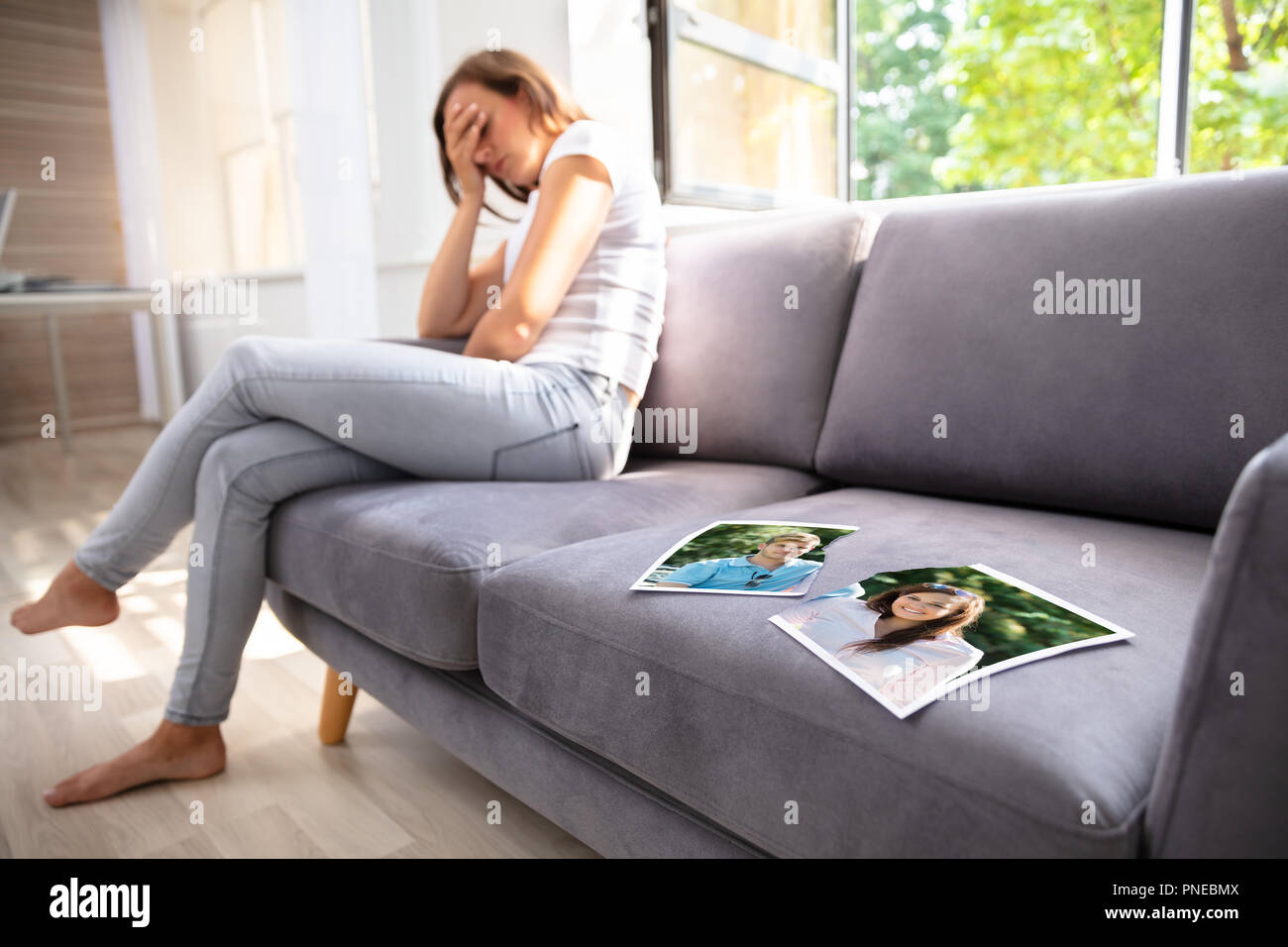 Torn photograph hi-res stock photography and images - Alamy