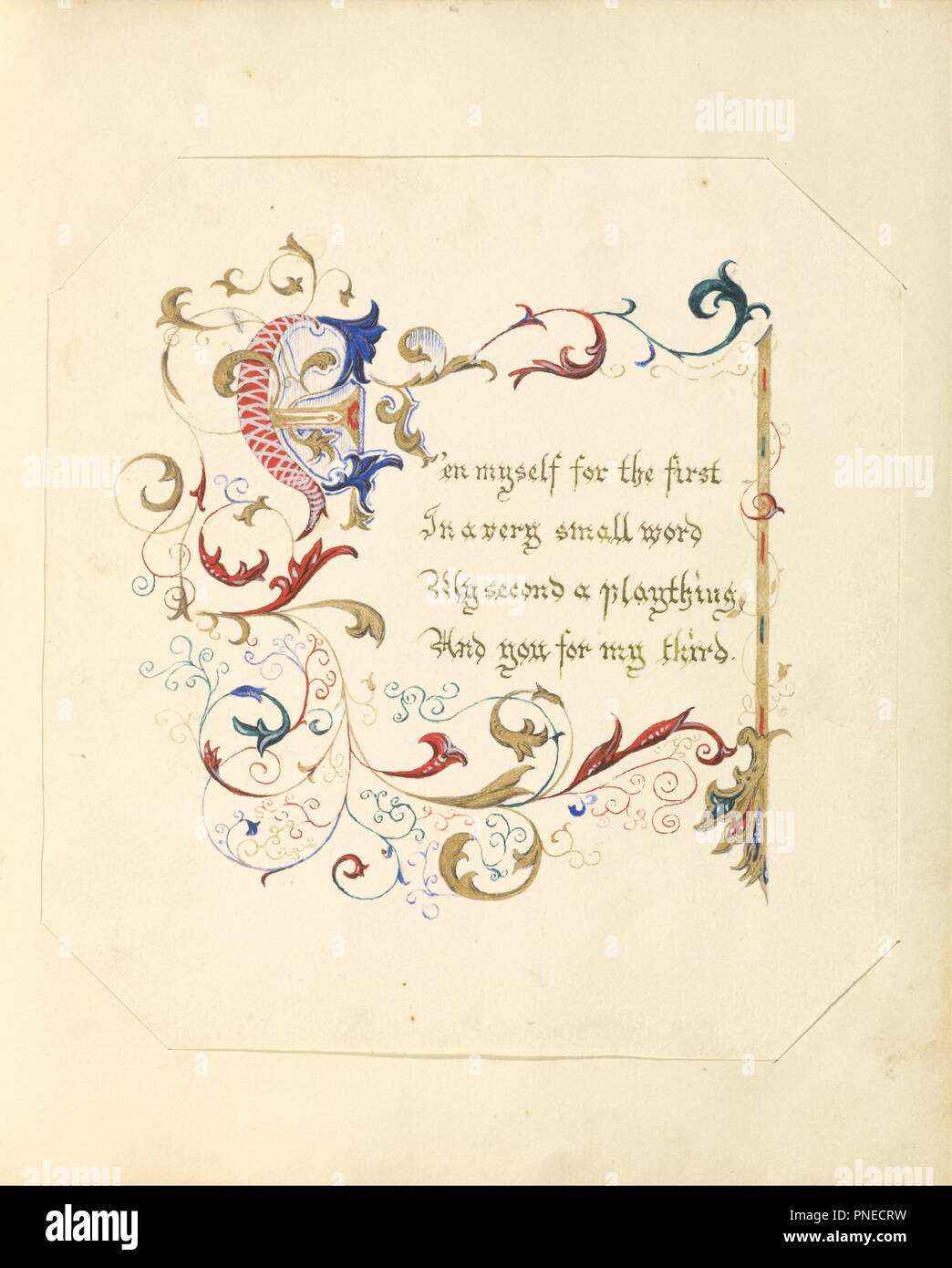 Illuminated Manuscript Paper