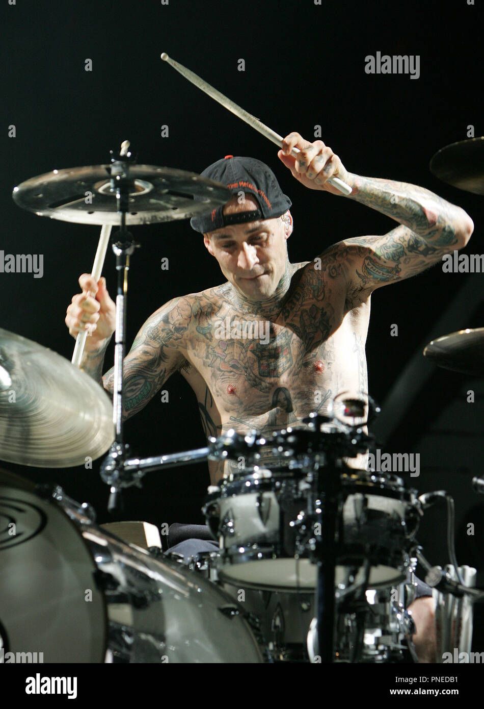 Landon Asher Barker Playing Drums