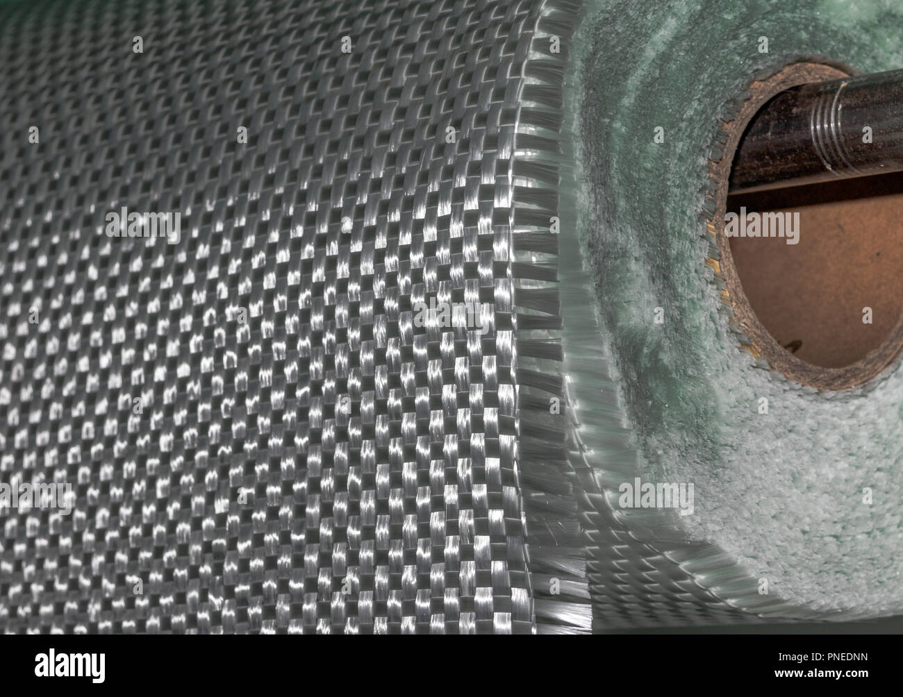 Fiberglass fabric composite roll material FMR Industry Stock Photo - Alamy
