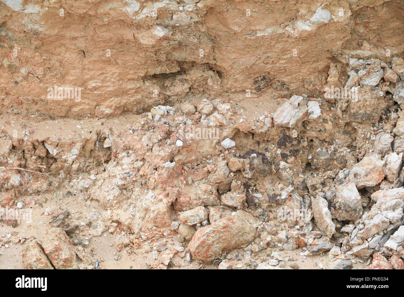 soil texture the cliff beautiful floor background with copy space for ...