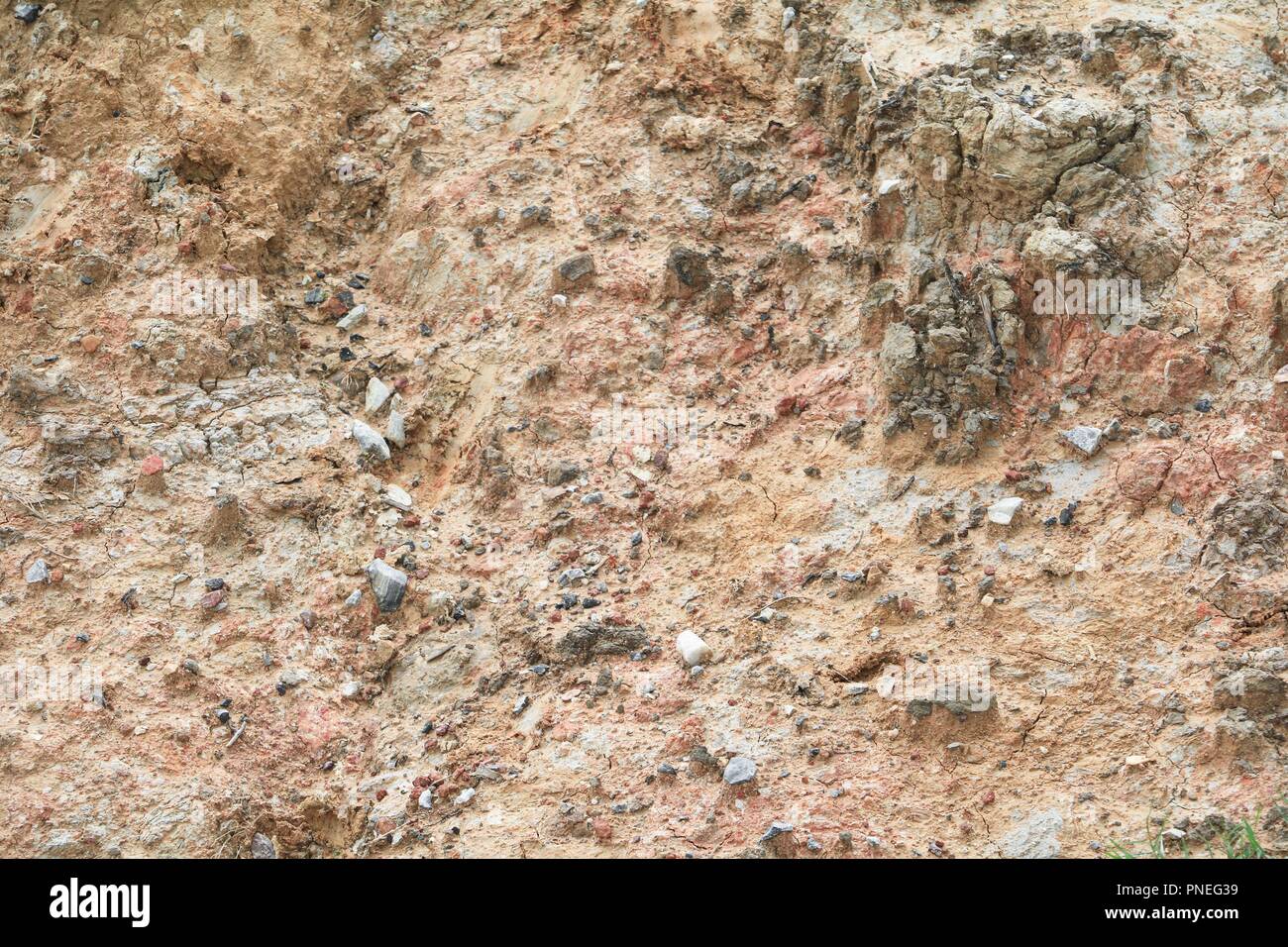 soil texture the cliff beautiful floor background with copy space for ...