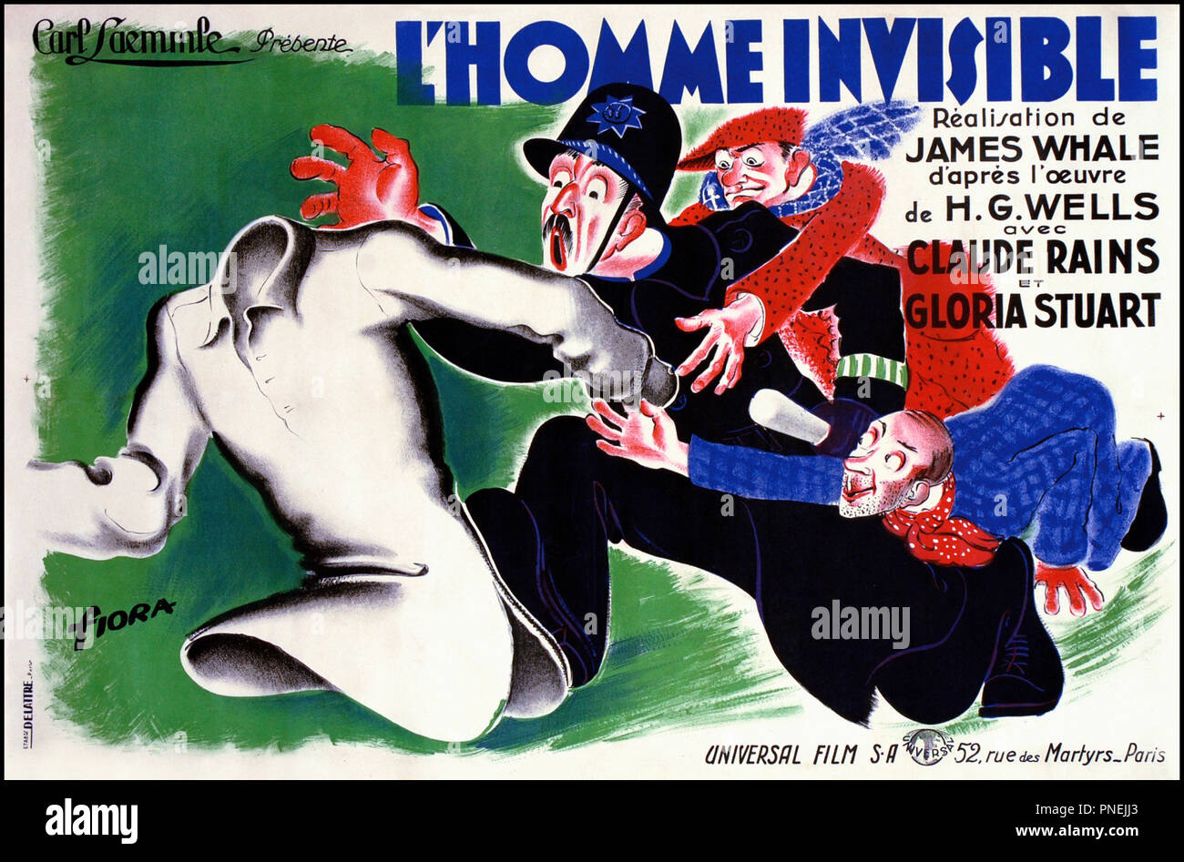 The Invisible Man And 1933 Stock Photos & The Invisible Man And 1933 ...