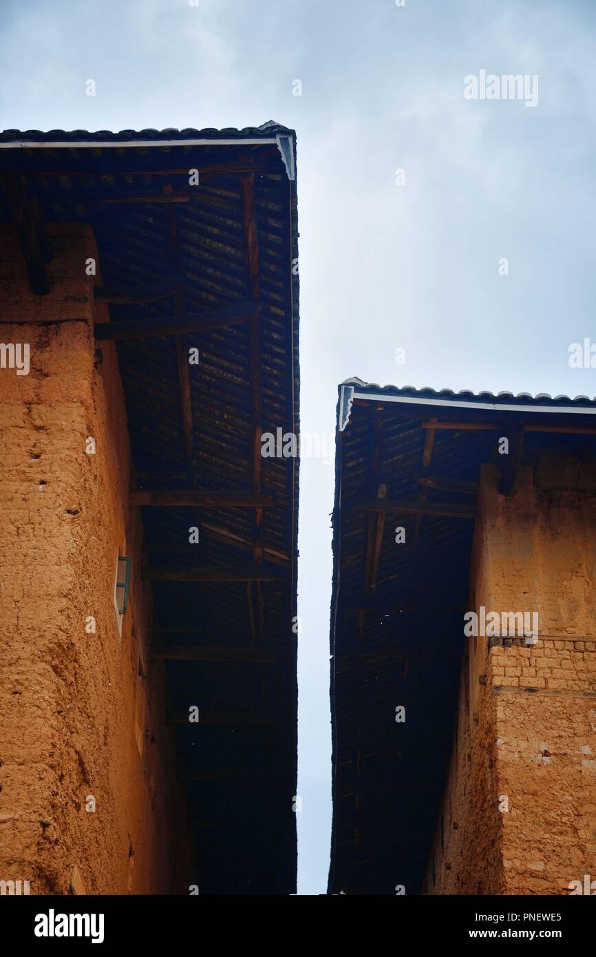 Traditional Tulou building is the unique dwellings of Hakka in Fujian ...