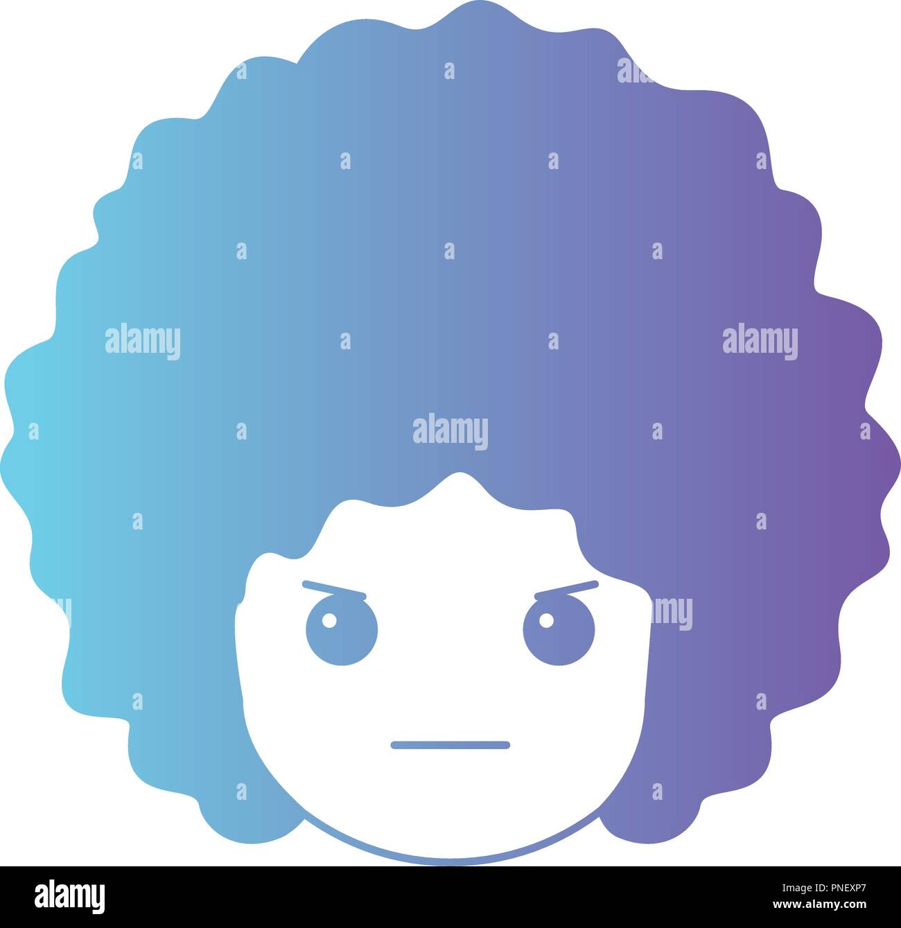 cartoon sad man head kawaii character Stock Vector Image & Art - Alamy