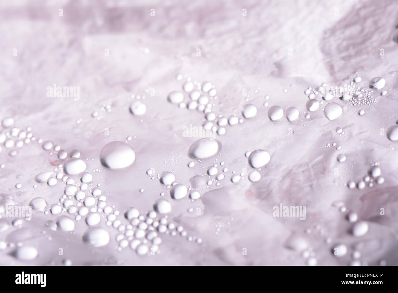 Detail shot of abstract water drops condensation background Stock Photo ...