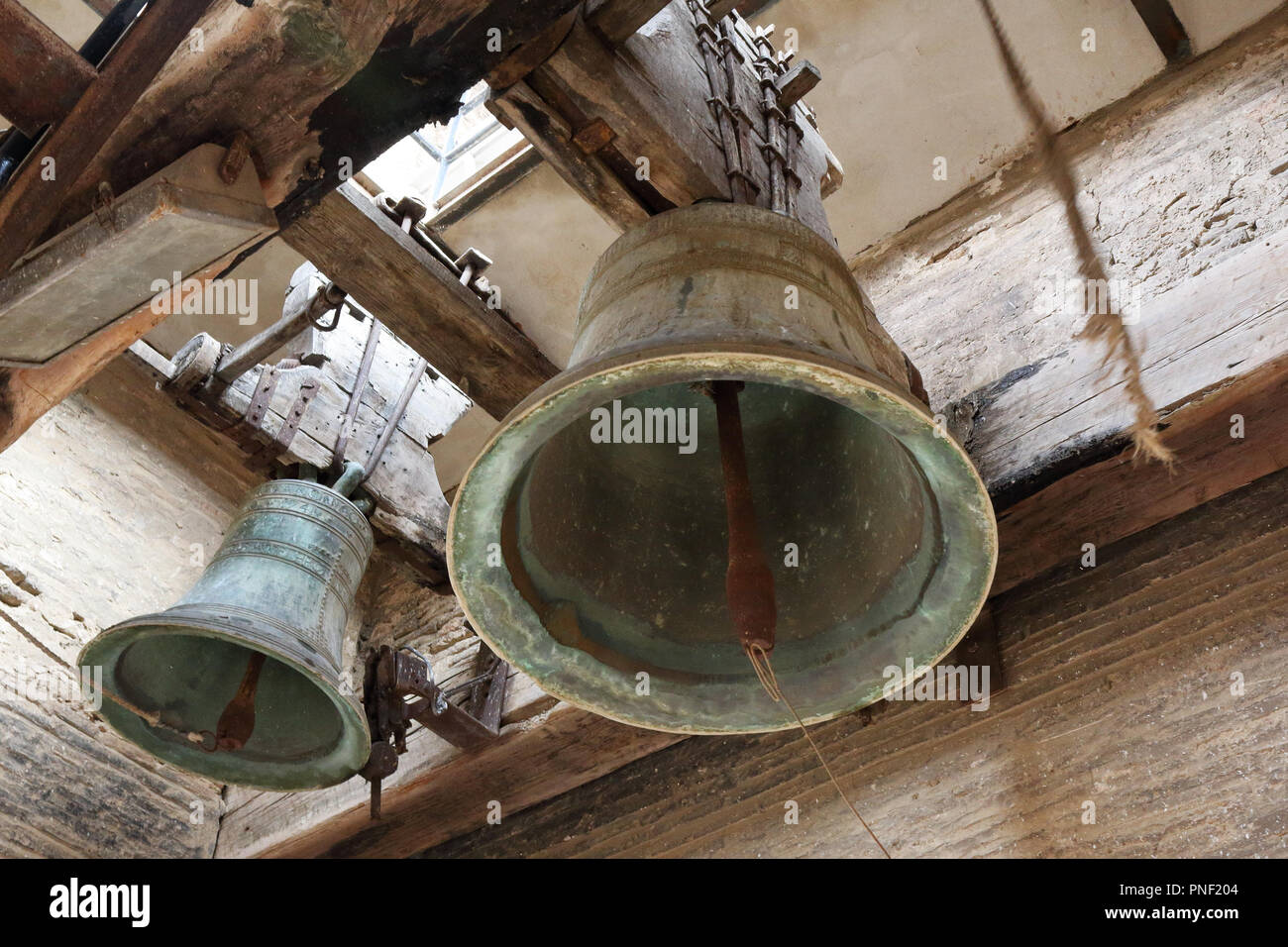 Bell Belfry Wood High Resolution Stock Photography and Images - Alamy