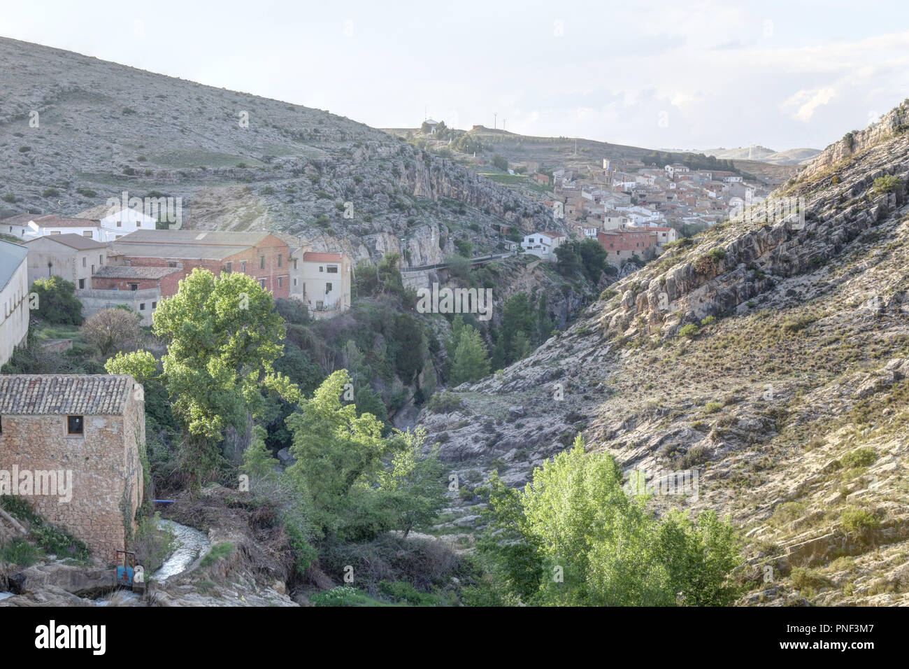 Typical small spanish town hi-res stock photography and images - Alamy